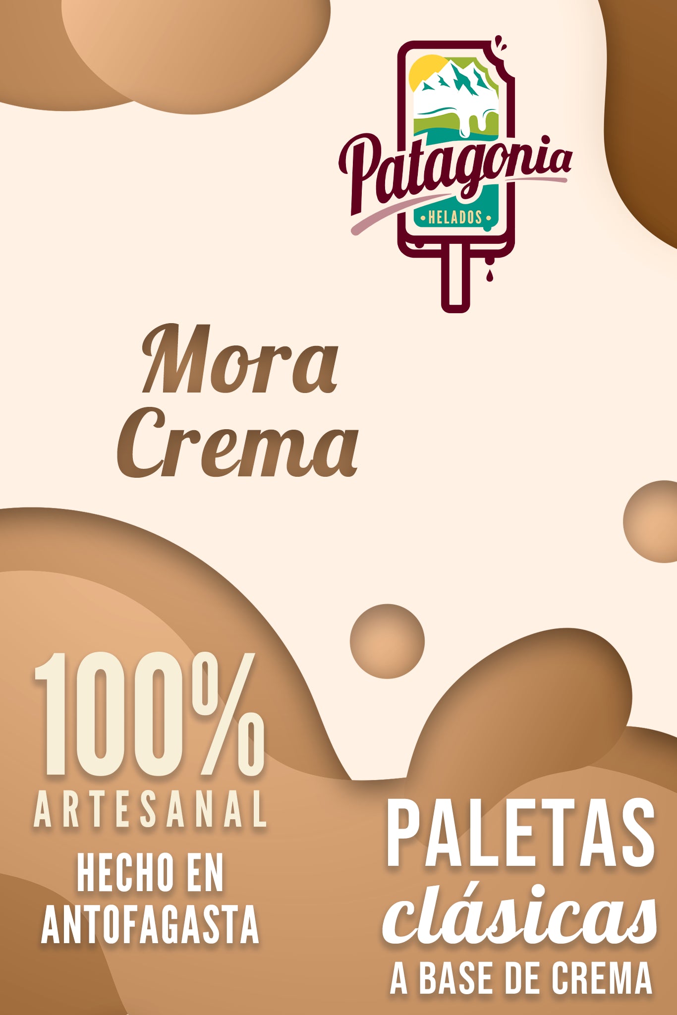 Paleta Mora Crema – HELADOS PATAGONIA